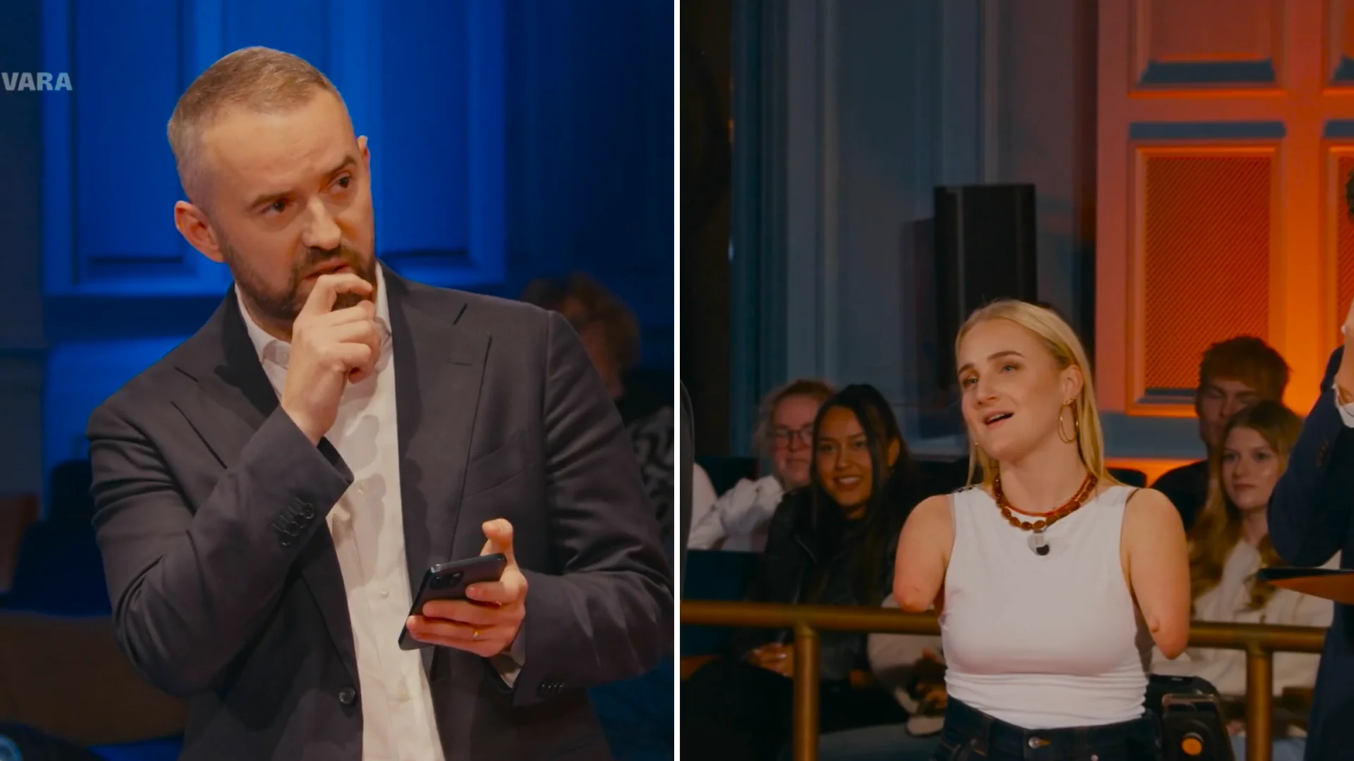 Grove grap van Jimmy Dijk over Eva Eikhout in Knockout Champs